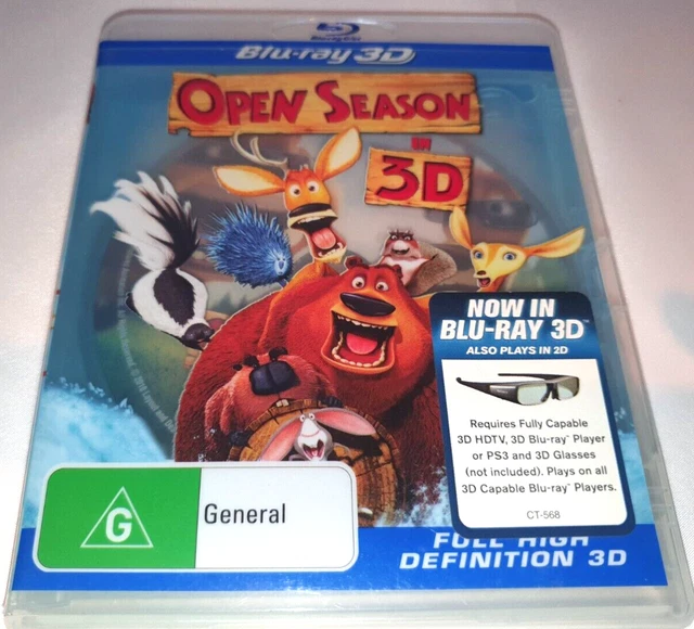 OPEN SEASON 3D Blu-ray $5.95 - PicClick AU