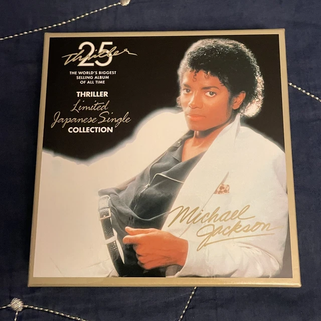 RARE MICHAEL JACKSON Thriller 25 Limited Japanese Single Collection 7 ...