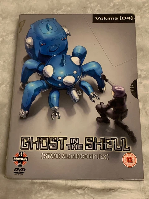 GHOST IN THE Shell - Stand Alone Complex: Volume 4 DVD (2005) Shirow Manga £1.16 - PicClick UK
