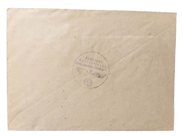 ANCIENNE LETTRE WW2 Allemande Tampon Metz sous l'occupation (Militaria ...