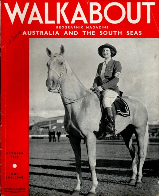 WALKABOUT MAGAZINE AUSTRALIA - October 1936 - 1930s Australian travel ...
