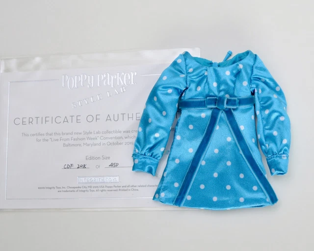 DRESS ONLY SEEING Spots for Poppy Parker doll, Barbie Silkstone ...