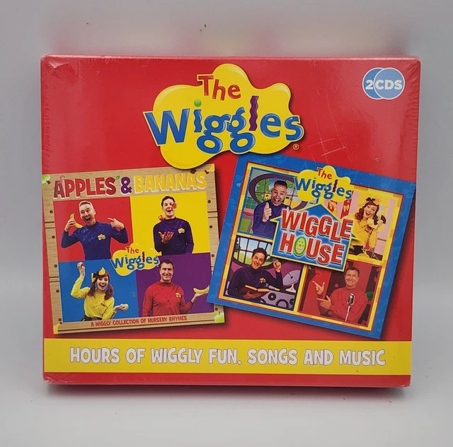THE WIGGLES APPLES & Bananas and Wiggle House CD Album - New Sealed ABC ...