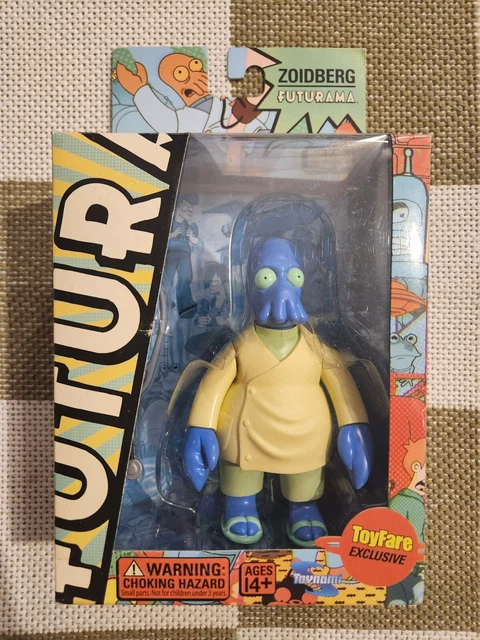 TOYFARE EXCLUSIVE UNIVERSE-1 Zoidberg Toynami Futurama Action Figure ...