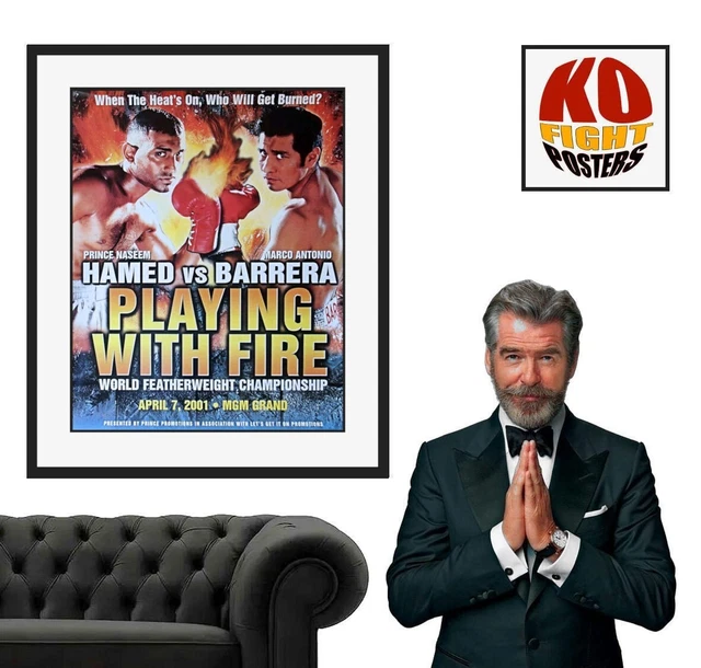 PRINCE NASEEM HAMED vs. MARCO ANTONIO BARRERA: Original Onsite Boxing ...