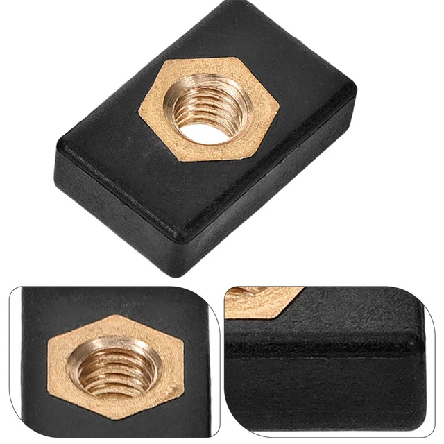 4 PCS KAYAK Slide Track Nut for Kayak Accessories Marine Side Mount Nut ...