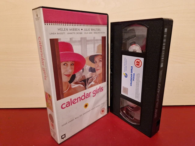 CALENDAR GIRLS - Helen Mirren - Julie Walters - PAL VHS Video Tape ...