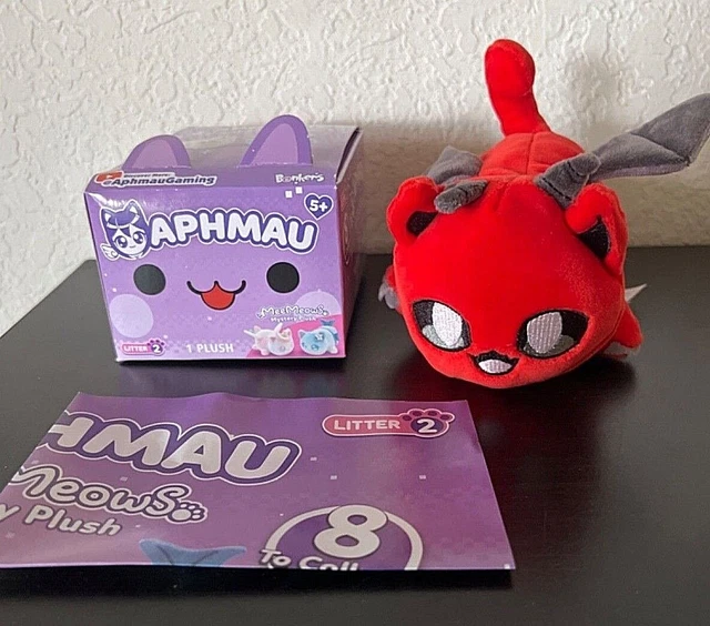 APHMAU MEEMEOWS MYSTERY Plush NETHER CAT Litter #2 NEW in BOX ...