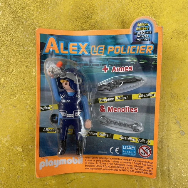 PLAYMOBIL ALEX LE policier - Édition Limitée (2016) neuf sous blister EUR 8,00 - PicClick FR
