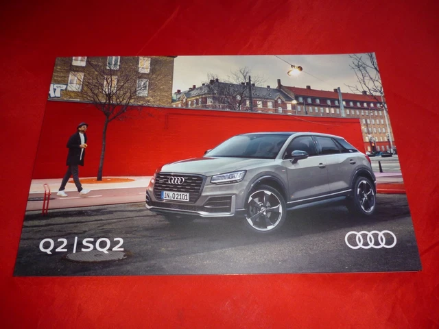AUDI Q2 SQ2 Typ GA 30 TFSI 35 TFSI 40 TFSI 30 TDI 35 TDI quattro Prospekt 2019 EUR 12,99 ...
