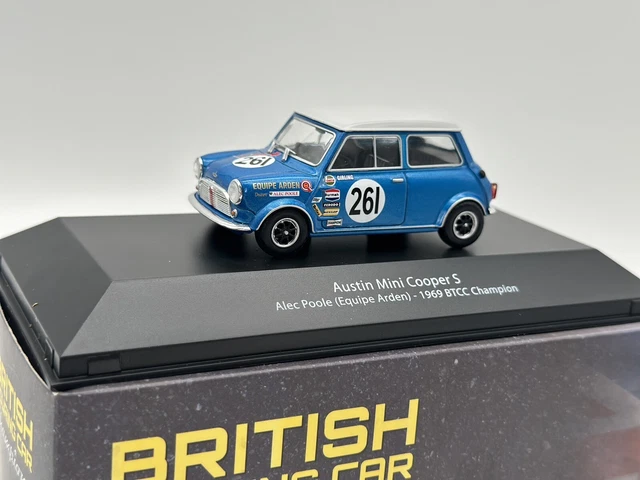 MODELLI AUTO 1:43 Atlas Editions Austin Mini Cooper S Alec Poole #261 ...