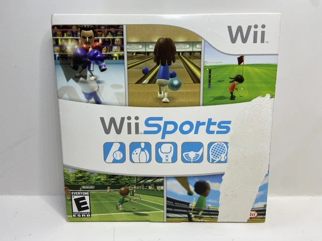 WII SPORTS GAME (Nintendo Wii, 2006) DISC COMPLETE- Tested & Working ...
