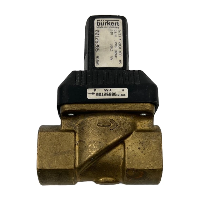 BÜRKERT 6213 A 20,0 NBR MS G3/4 0-10 bar 2/2 Wege-Magnetventil 126285 ...