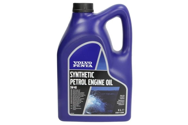 VOLVO PENTA 4T engine oil VOLVO-PENTA 5W40 5lVOLVO-PENTA 5W40 5L SYNTE ...