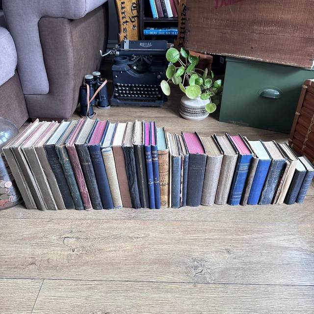 32 ANTIQUE JUDAICA Hebrew Religion Books Vintage 1860-1960 Jewish Book ...