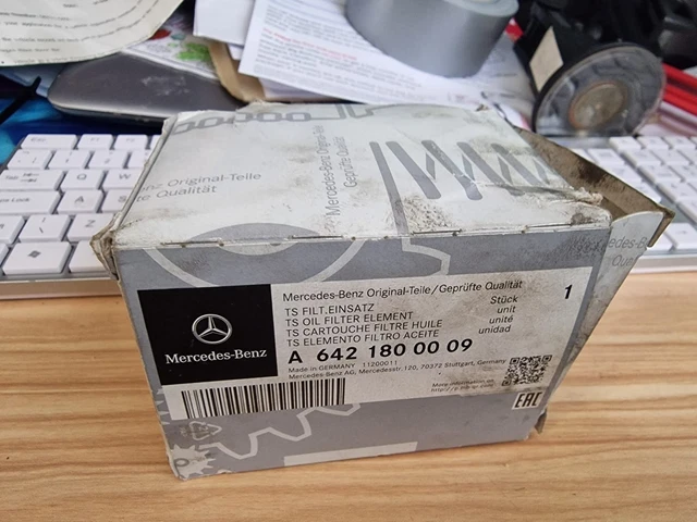 MERCEDES-BENZ OM642 OIL Filter W221 S-Class W212 E-Class CLS ...