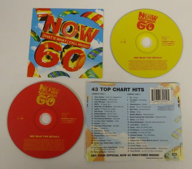 NOW THAT'S WHAT I Call Music! 60 - Cd Album - No Case £2.00 - PicClick UK