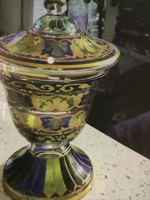 RARE 1880’S-1890’S FRITZ Heckert Made For Islamic Market Jodhpur Lidded ...