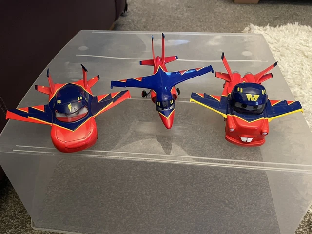 DISNEY CARS PIXAR mater lightning McQueen hawk and falcon £25.00 ...