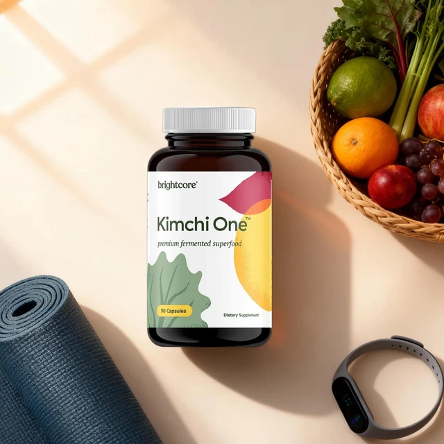 BRIGHTCORE NUTRITION - Kimchi One Kimchi Powder Capsules Probiotics ...