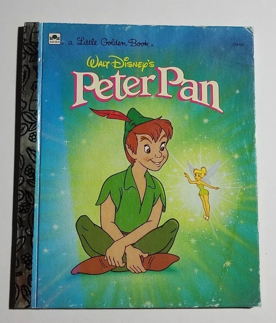 LITTLE GOLDEN BOOK Walt Disney's PETER PAN 1989 Edition £2.41 - PicClick UK