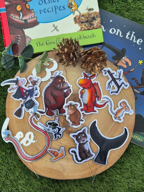 JULIA DONALDSON STORY cake topper , Gruffalo cake topper , Superworm ...