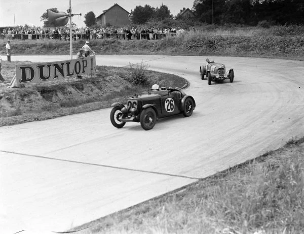 FRANK STANLEY BARNES James Donald Barnes, Singer 1936 Motor Racing Old ...