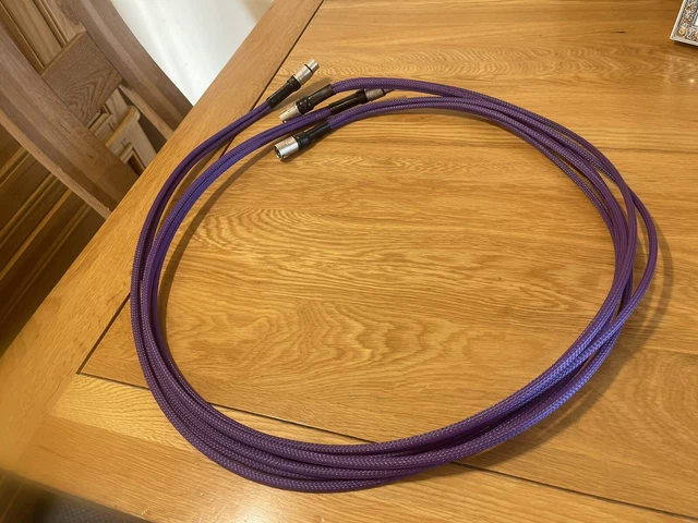 THE CHORD COMPANY INDIGO XLR INTERCONNECT RARE Long 1.5M PAIR £499.00 ...