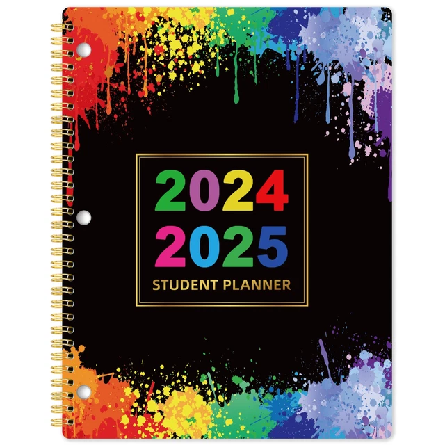 STUDENT PLANNER 20242025 School Planner from July 2024 June 2025 9 x 1 ...