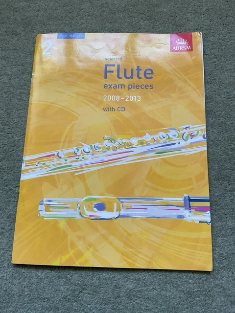 ABRSM GRADE 2 Flute Book - Score, Part And CD (2008 - 2013) £1.50 ...