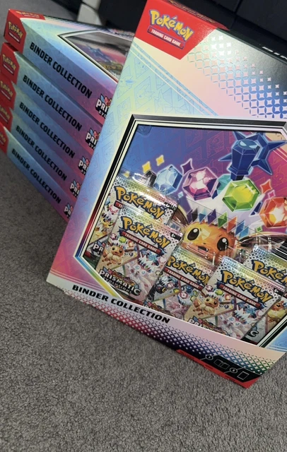 POKÉMON TCG: SCARLET & Violet - Prismatic Evolutions Binder Collection ...