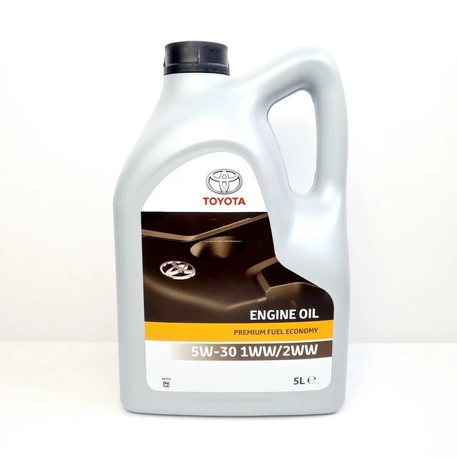 GENUINE TOYOTA 5W30 Engine Oil ACEA C3 Toyota & BMW 1WW/2WW Diesel ...