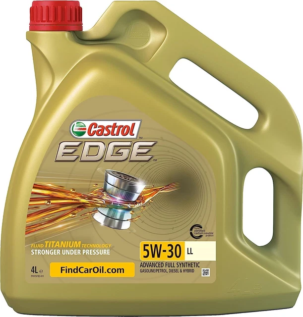 CASTROL EDGE 5W-30 LL Engine Oil 4L £35.69 - PicClick UK