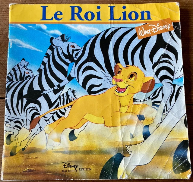 LIVRE WALT DISNEY Le Roi Lion Marque Edition Hachette enfants occasion ...