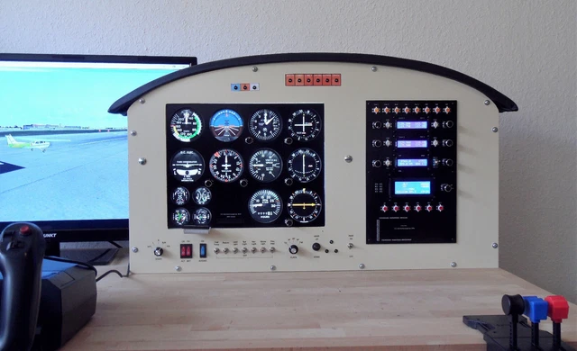 HOMECOCKPIT CESSNA 172 NGH simulatore di volo MSFS2020 FSX P3D Xplane ...