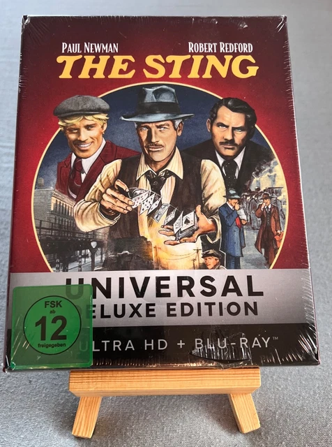 DER CLOU THE Sting 4K Blu Ray 50th Anniversary Universal Deluxe Edition ...