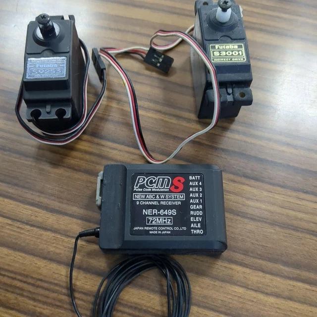 FUTABA S9253 & S3001 JR receiver set £110.16 - PicClick UK