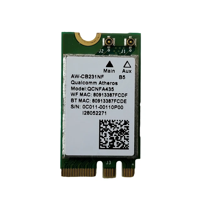 QUALCOMM ATHEROS QCNFA435 Wireless Module WIFI Card AW-CB231NF £9.95 ...