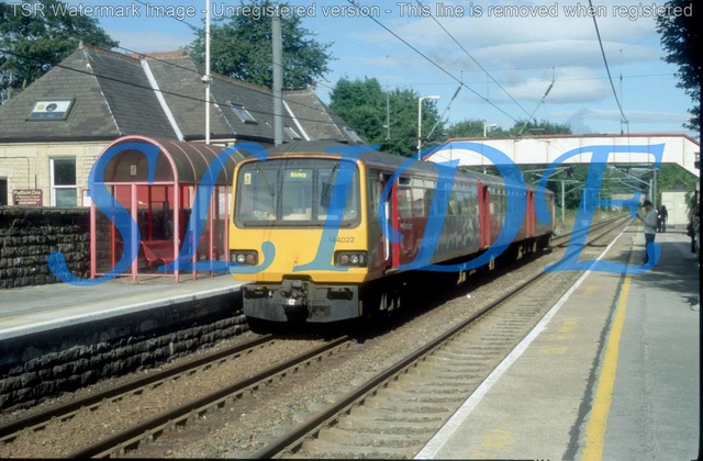 BRITISH RAIL DIESEL Multiple Unit Dmu 144022 Menton 2006 Original Slide ...