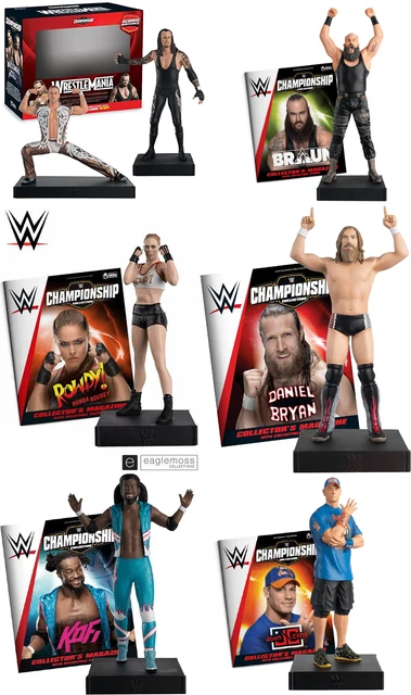 WWE CHAMPIONSHIP COLLECTION Figure Model Magazine Hero Collector 13cm £ ...