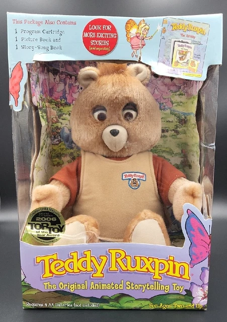TEDDY RUXPIN (THE Original Animated Storytelling Toy) Vintage NEW IN ...