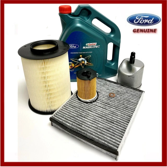 GENUINE FORD FOCUS Mk3 1.6 TDCi Service Kit Oil Air Cabin Diesel Filter ...