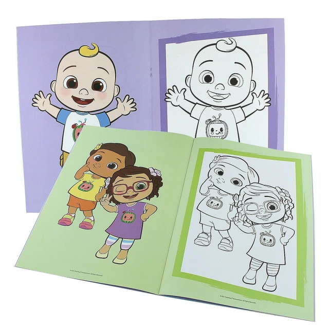 COCOMELON COPY & Color Libro Infantil para Colorear Imágenes Learning ...