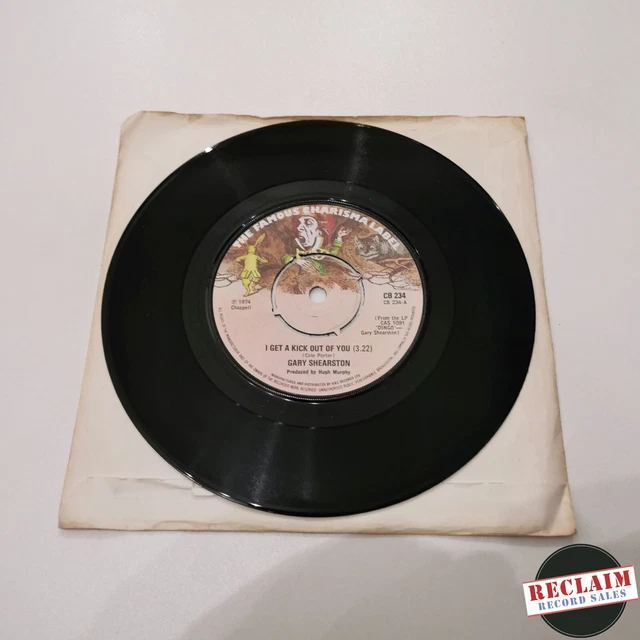 GARY SHEARSTON I get a kick out of you 7" vinyl record very good ...