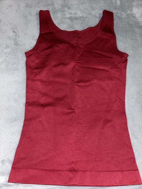 NEW UNDEROUTFIT MEDIUM Cami Tank Tummy Control w/Compression Red £13.07 ...
