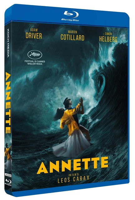 ANNETTE (BLU-RAY) ADAM Driver Marion Cotillard Simon Helberg EUR 25,35 ...
