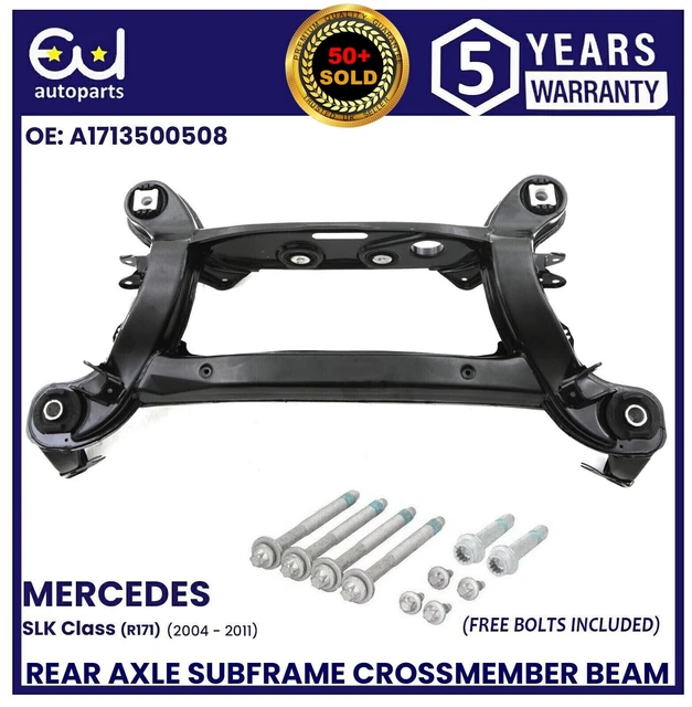 NEW REAR SUBFRAME Crossmember Axle For Mercedes Slk R171 2004-2011 ...