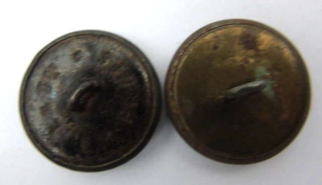 BOUTONS DE VÉNERIE Biche Chasseur Au Chien Hunting Buttons Doe Hunter ...