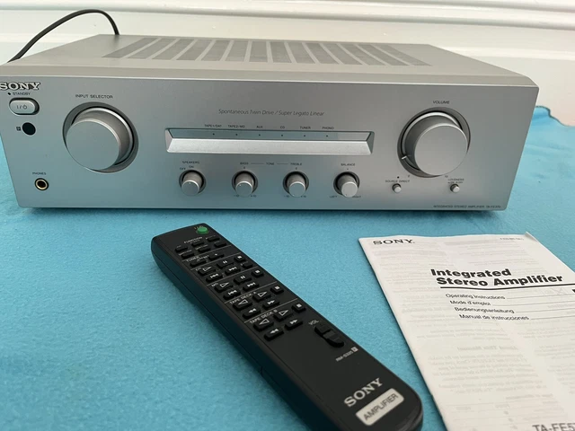SONY TA FE- 370 Stereo Integrated Amplifier £51.77 - PicClick UK