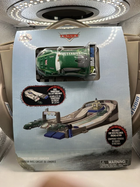 DISNEY PIXAR STORE Cars London Race day Launcher With Nigel Gearsley ...